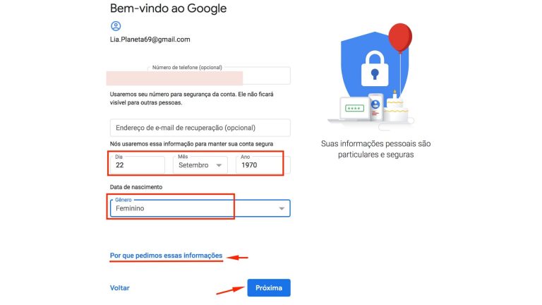 Porque e Como criar uma conta Gratuita de EMAIL no GMAIL - Passo a Passo - 2020