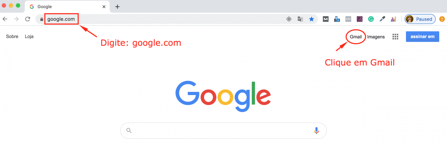 Porque e Como criar uma conta Gratuita de EMAIL no GMAIL - Passo a ...