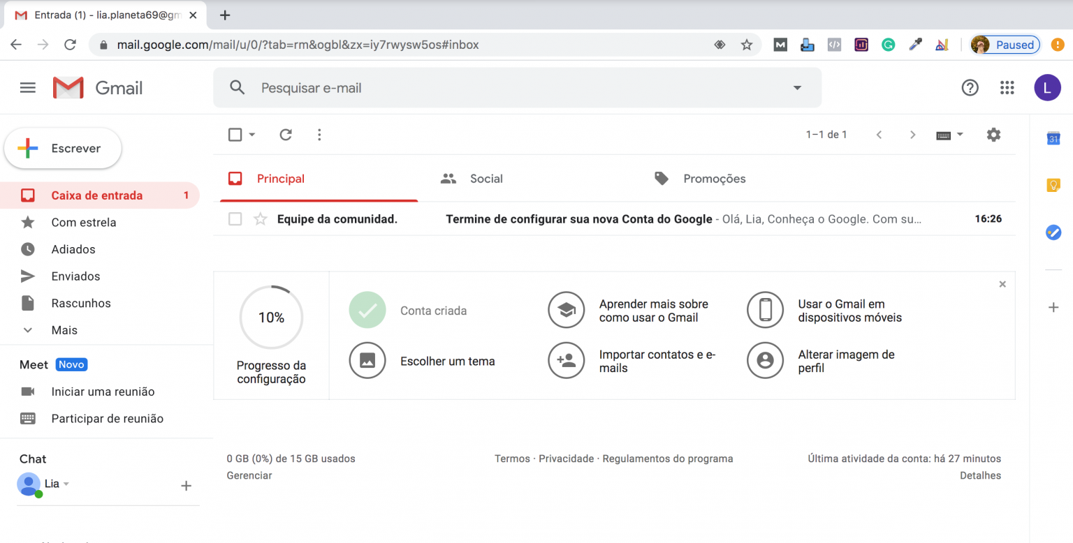 Porque e Como criar uma conta Gratuita de EMAIL no GMAIL - Passo a ...