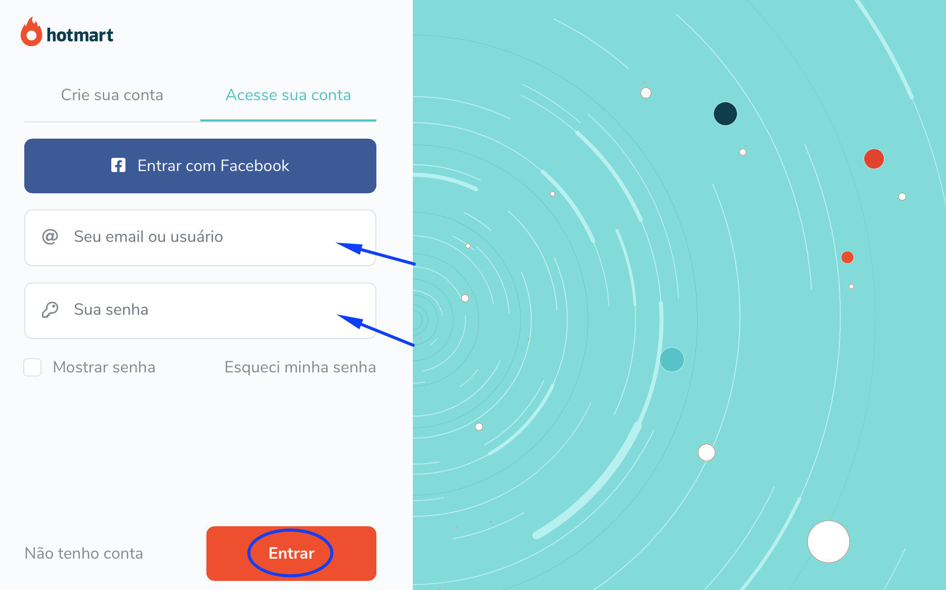 Hotmart Login Entrar