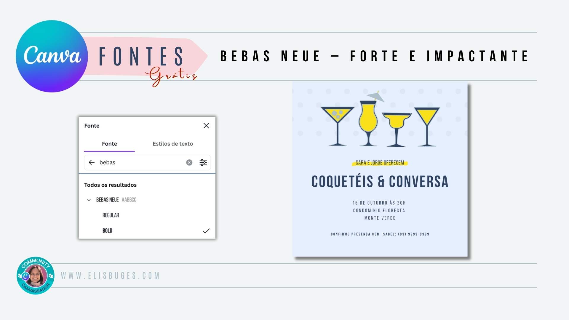 10 Melhores Fontes Gratuitas no Canva para 2025